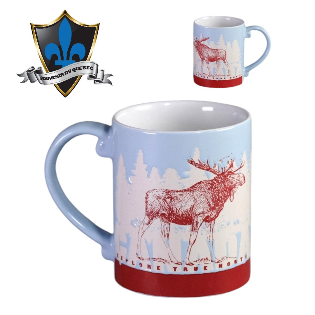 Canada large moose coffee Mug – Souvenir Du Quebec