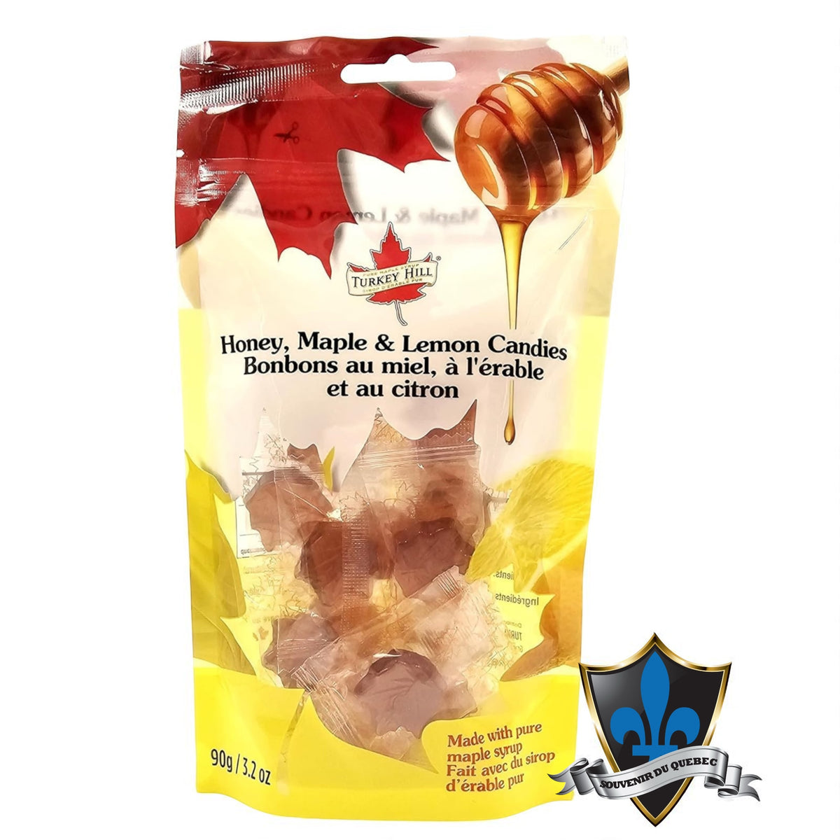 Pure Canadian Honey lemon Maple Candy 90g. – Souvenir Du Quebec