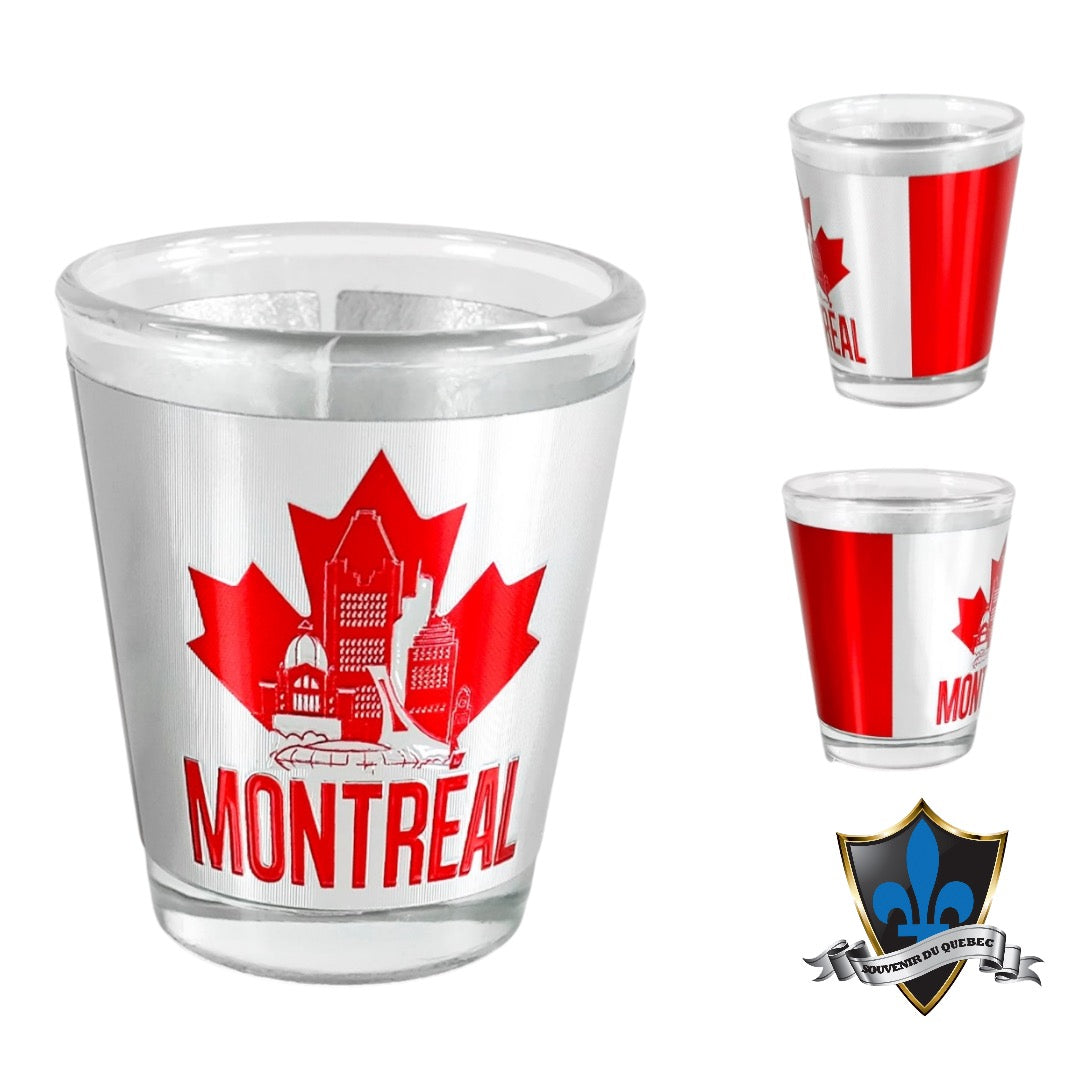 Montreal canada Shot Glass – Souvenir Du Quebec