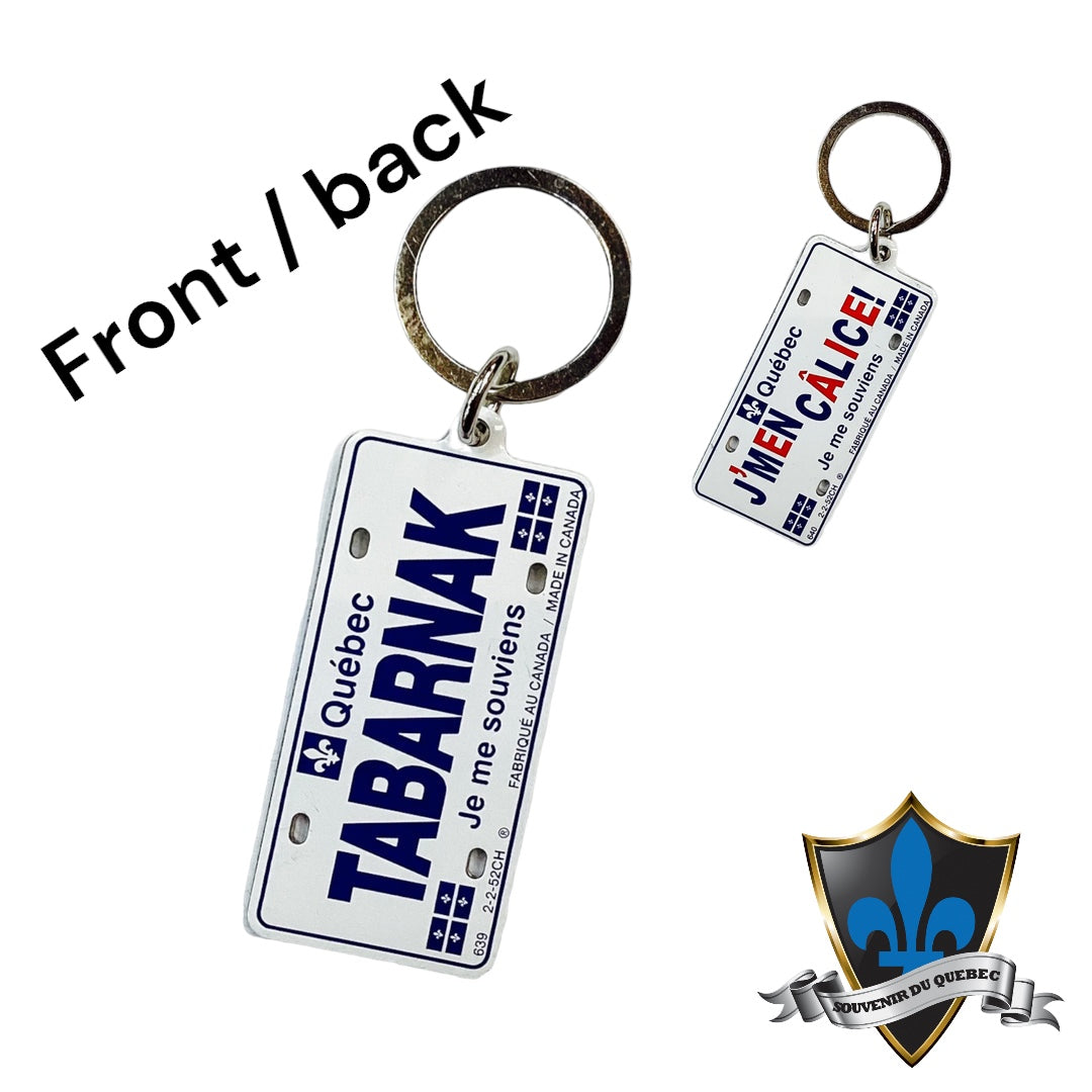 Montreal Tabarnak Key Ring Organizer – Souvenir Du Quebec