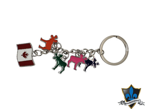 Buy Montreal Quebec Canada Keychains here – Souvenir Du Quebec